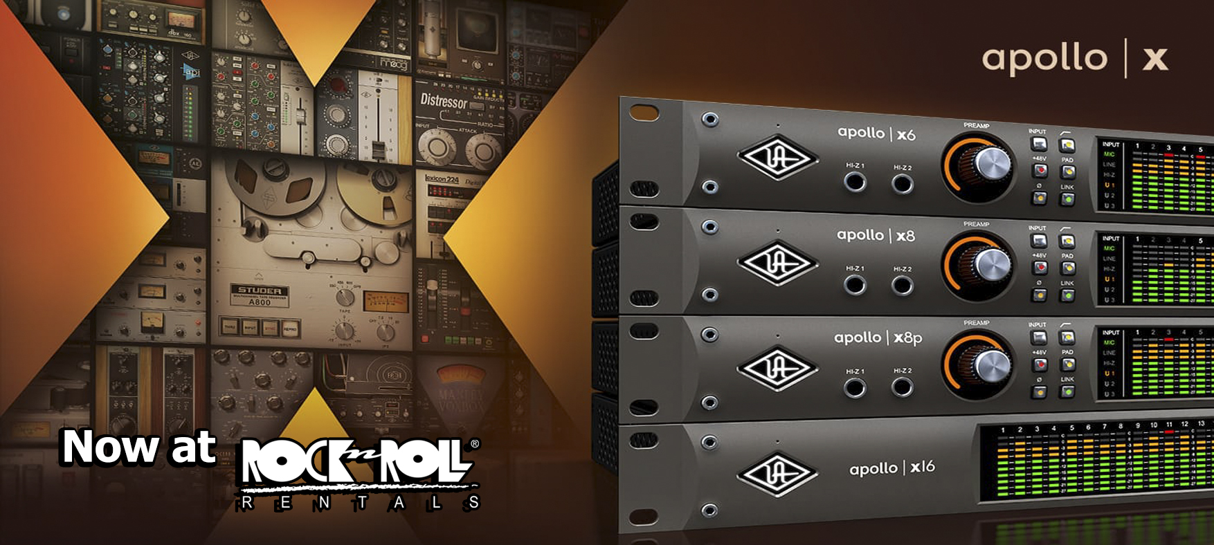 Universal Audio's New Series of Audio Interfaces - The Apollo X Series!